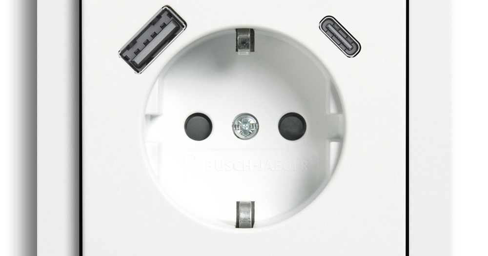 Busch-Jaeger – SCHUKO® USB-Steckdose